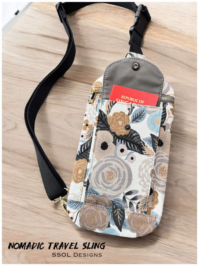 Nomadic Travel Sling Pattern – Sewing Seeds of Love Studio