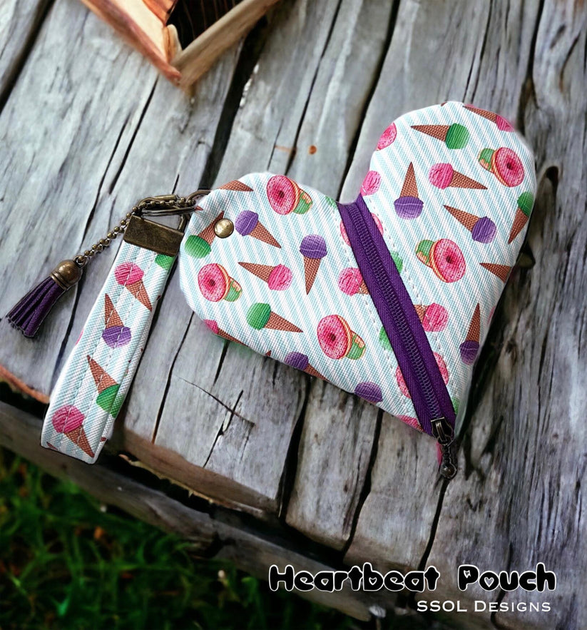 Heartbeat Pouch Pattern – Sewing Seeds of Love Studio
