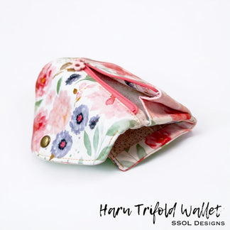 Haru Trifold Wallet Pattern – Sewing Seeds of Love Studio