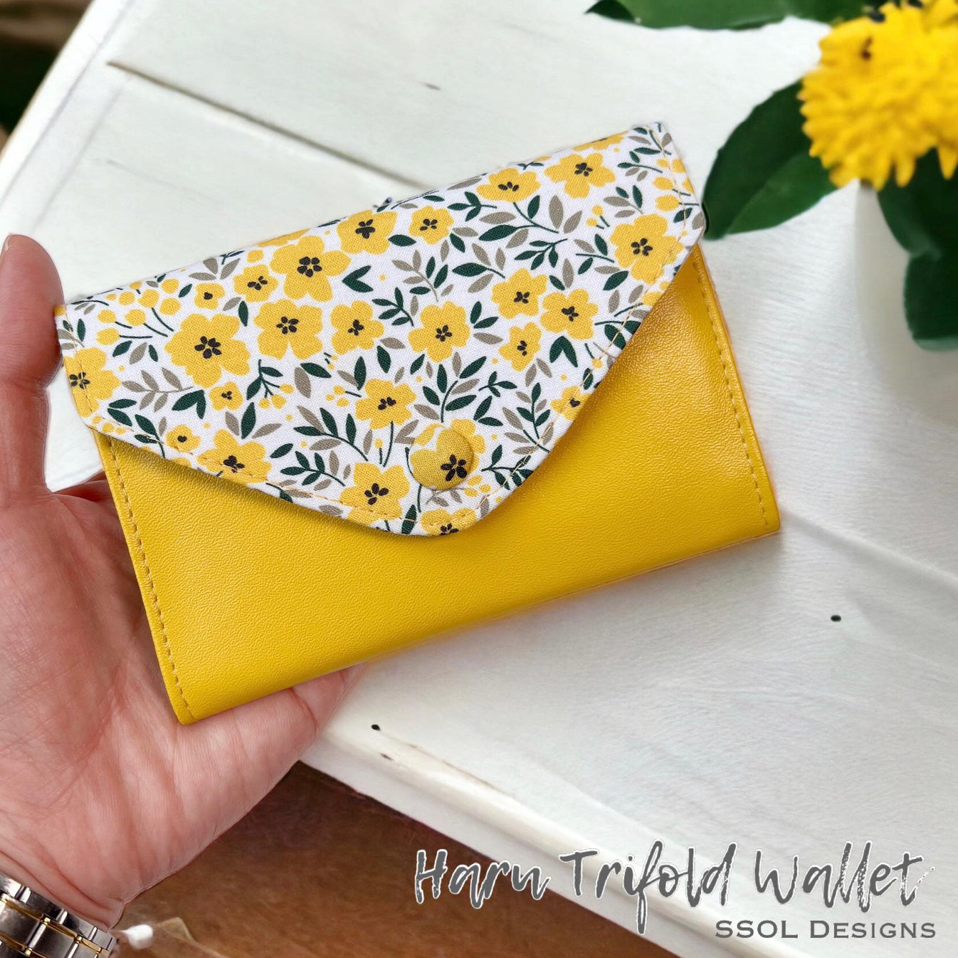 Haru Trifold Wallet Pattern – Sewing Seeds of Love Studio
