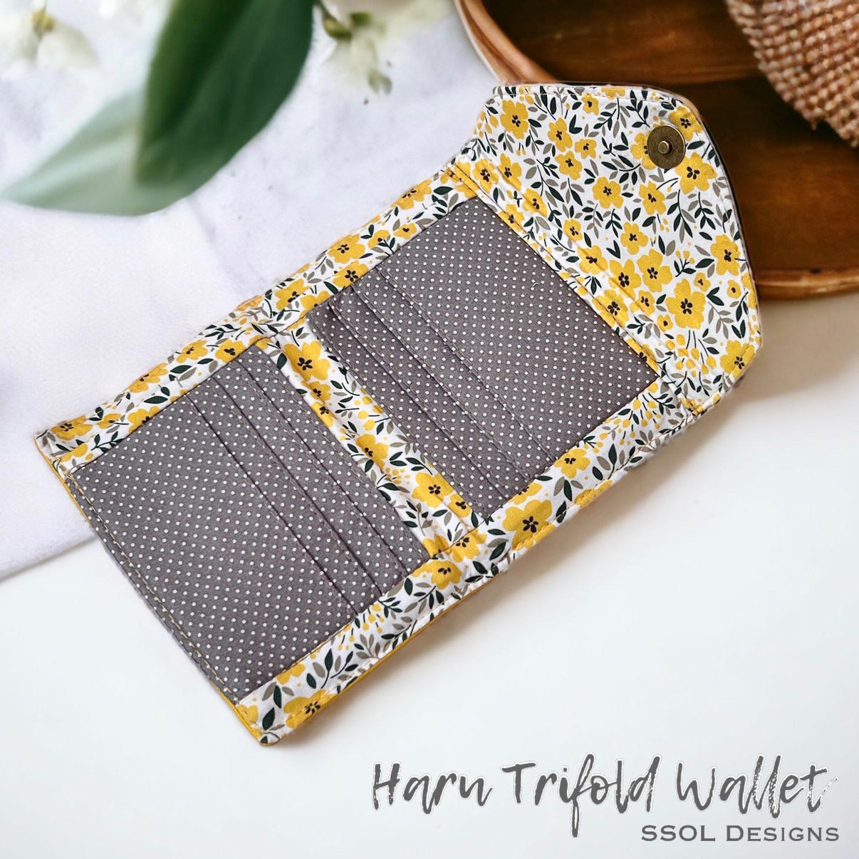 Haru Trifold Wallet Pattern – Sewing Seeds of Love Studio