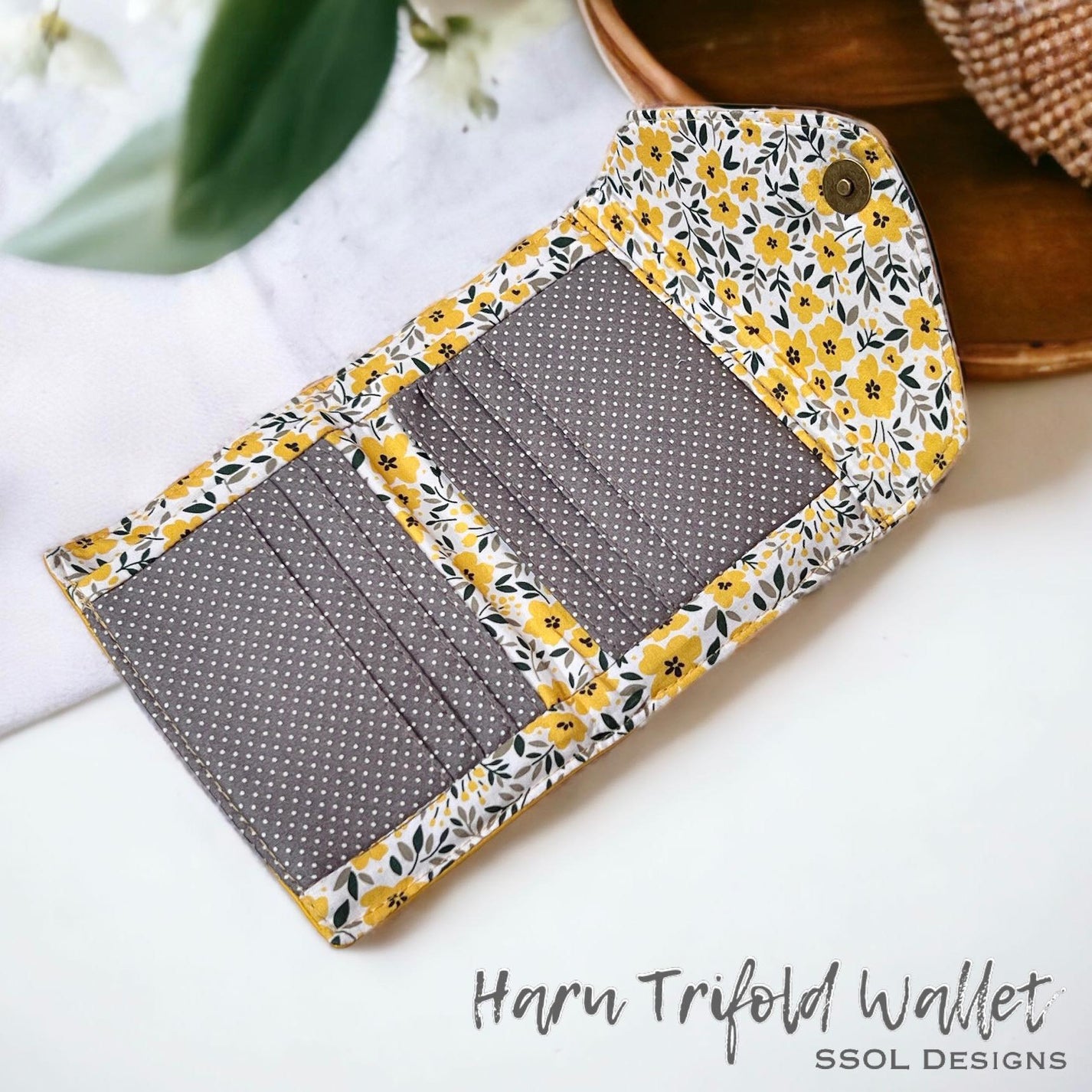 Haru Trifold Wallet Pattern – Sewing Seeds of Love Studio