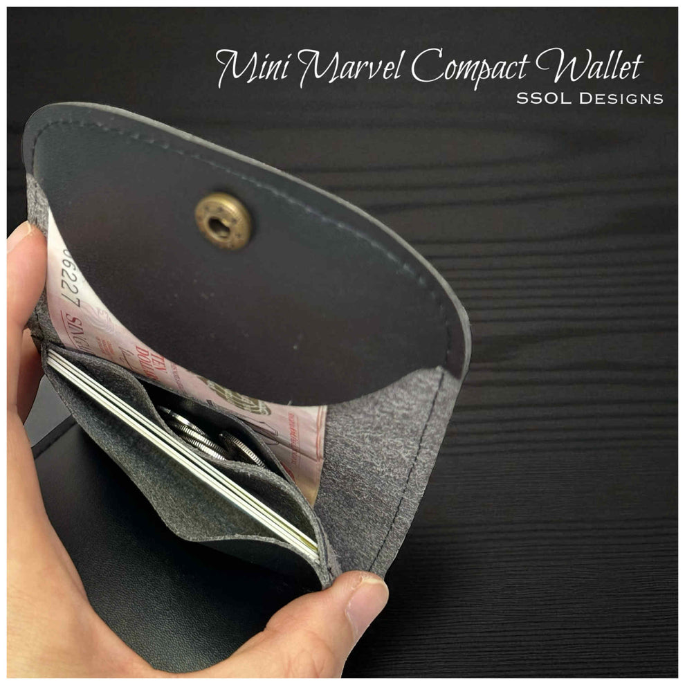 Mini Marvel Compact Wallet Pattern – Sewing Seeds of Love Studio