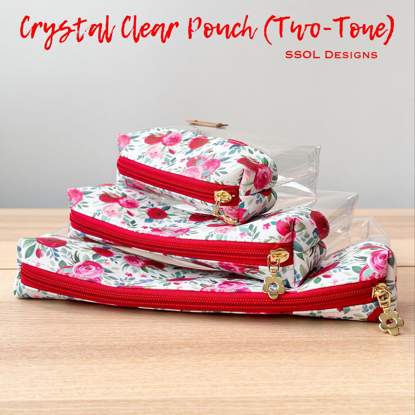 Crystal Clear Trio Pouch Pattern – Sewing Seeds of Love Studio