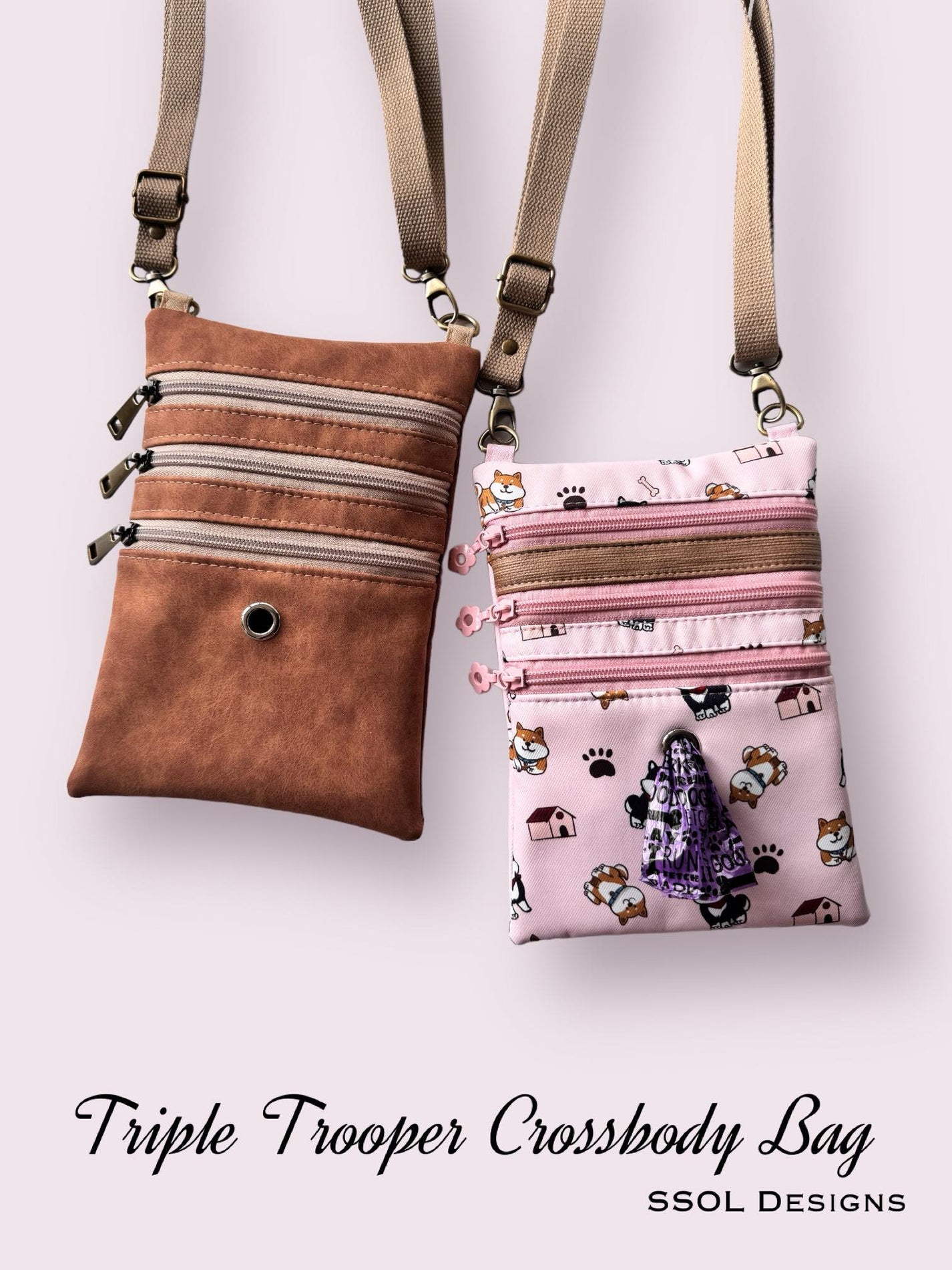 Triple Trooper Bag Pattern – Sewing Seeds of Love Studio