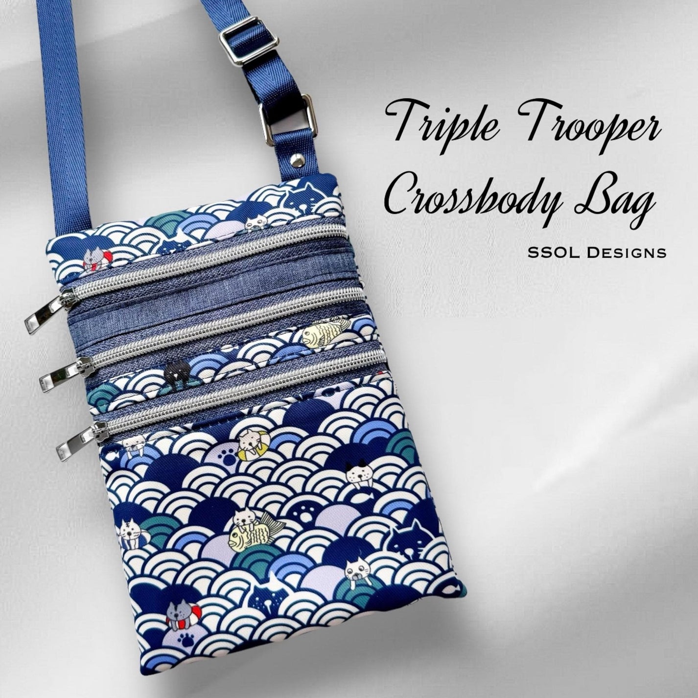 Triple Trooper Bag Pattern – Sewing Seeds of Love Studio
