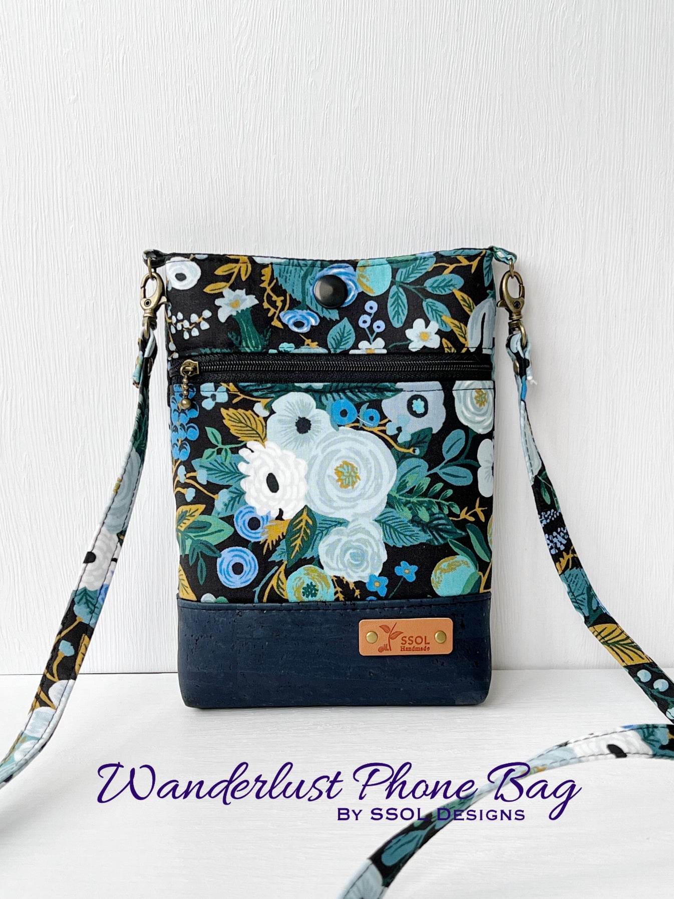 Wanderlust Phone Bag Pattern – Sewing Seeds of Love Studio