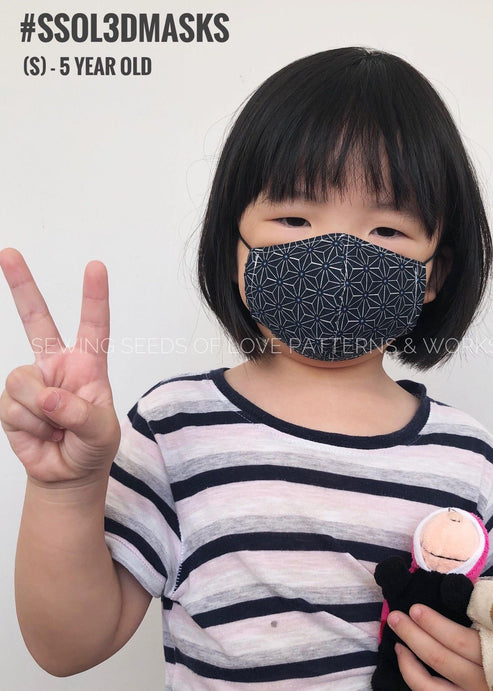 SSOL 3D Mask Pattern (FREE!) – Sewing Seeds of Love Studio