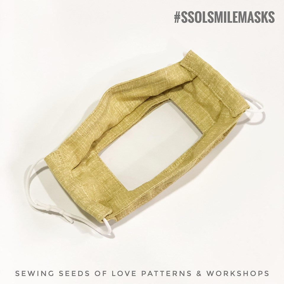 SSOL Smile Mask Pattern (FREE!) – Sewing Seeds of Love Studio